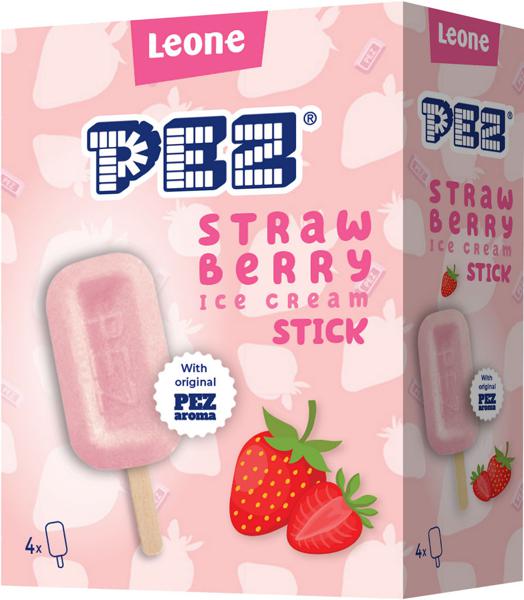 PEZ jagoda na palčki 4 x 80 ml - Muc trade